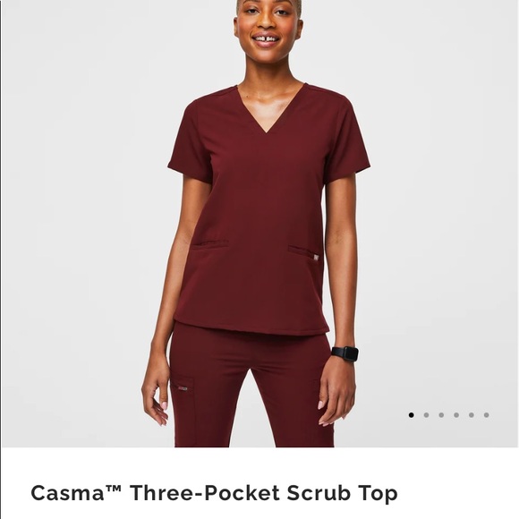 Figs | Other | Burgundymaroon Figs Scrub Set | Poshmark